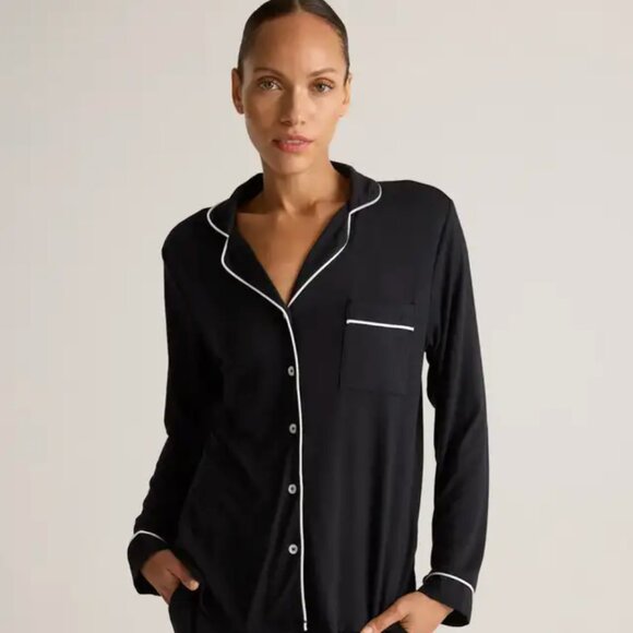 Quince | Intimates & Sleepwear | Quince Bamboo Jersey Long Sleeve ...